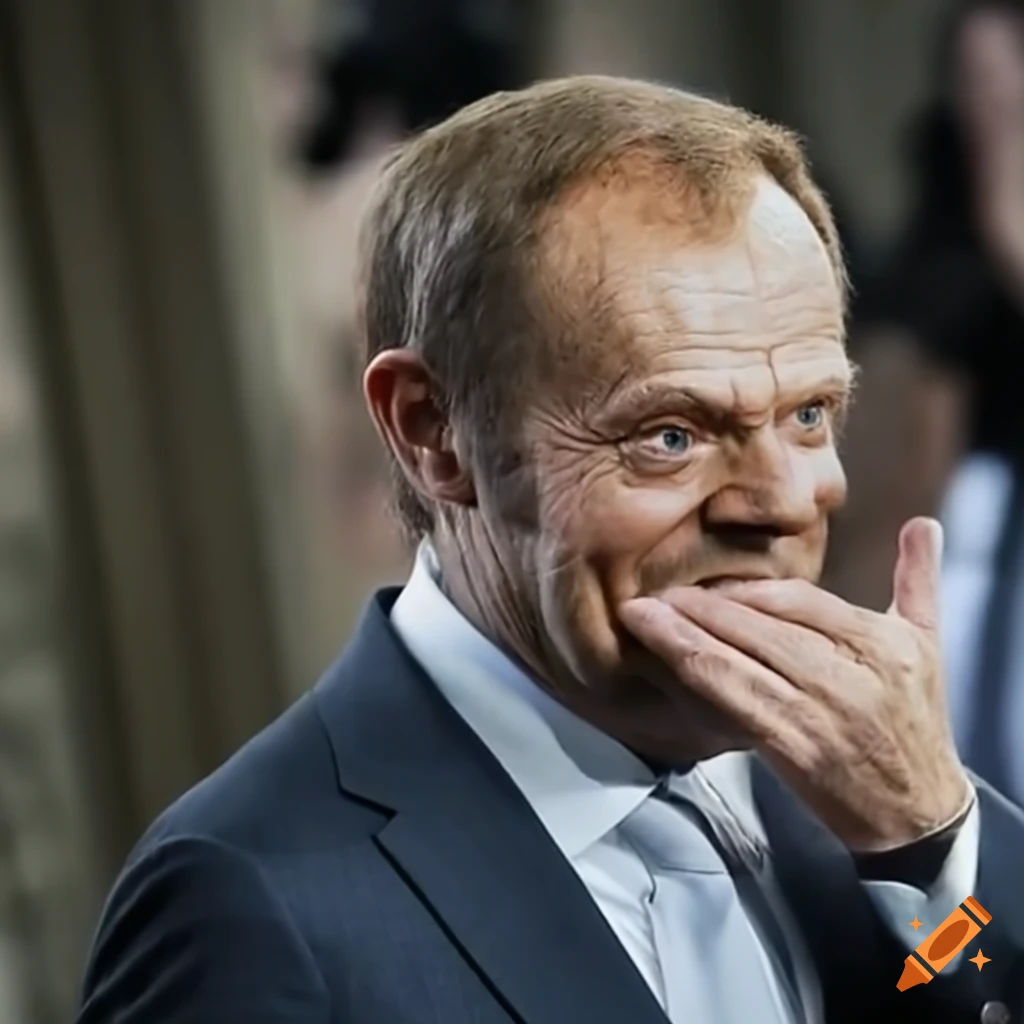 Donald tusk funny on Craiyon