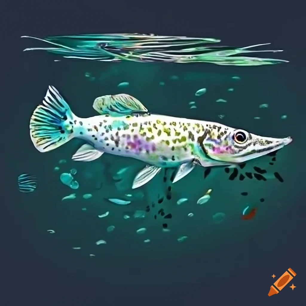 Northern Pike Underwater