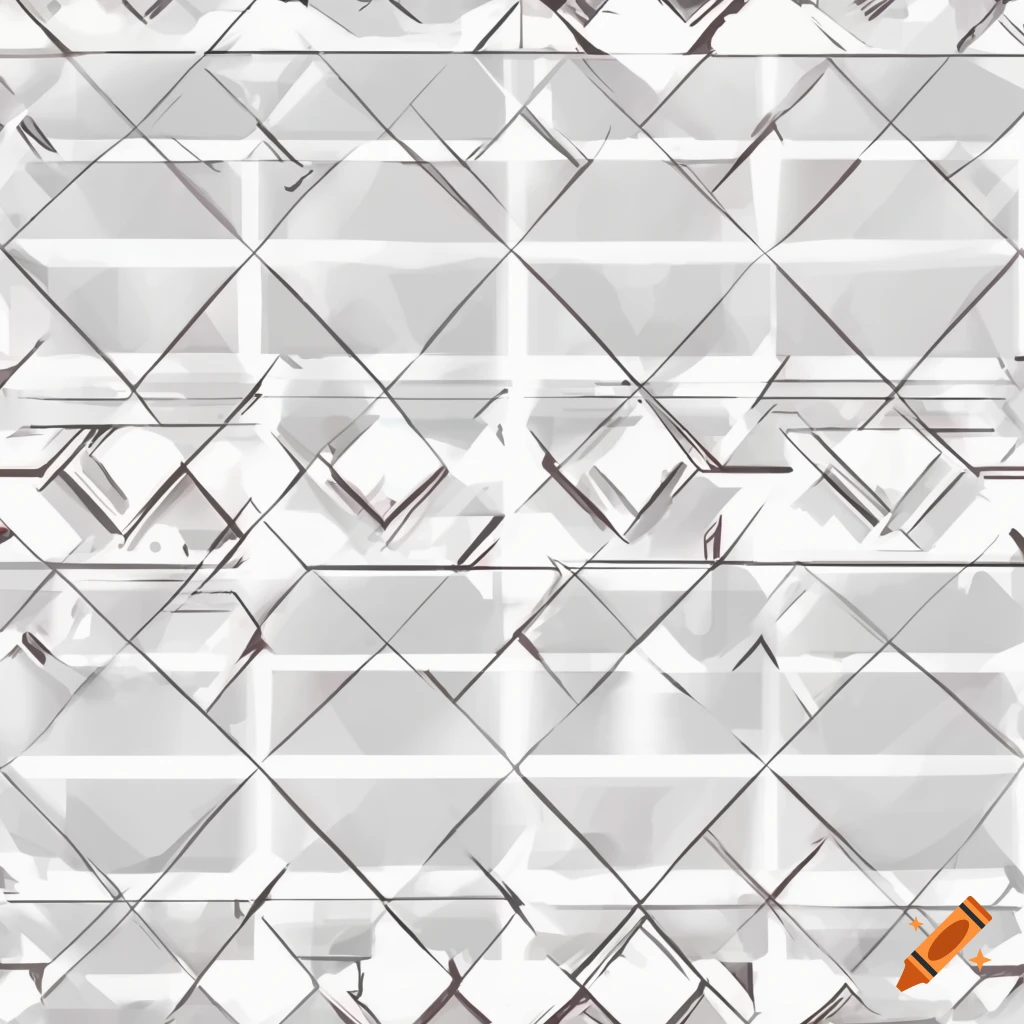 Simple geometric pattern background in white