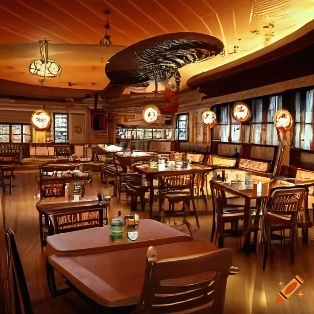 Country Jukebox, a country-themed restaurant in a shopping mall on Craiyon