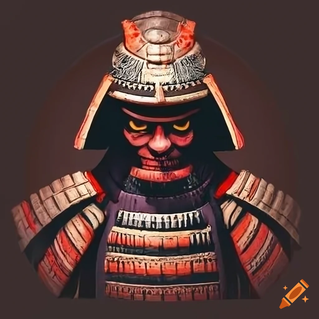 Samurai icon on Craiyon
