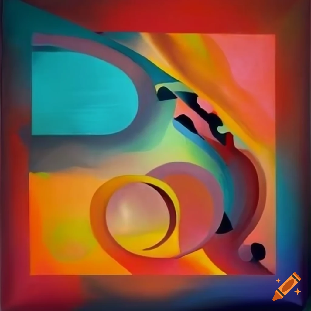 Abstract cubist entropy on Craiyon