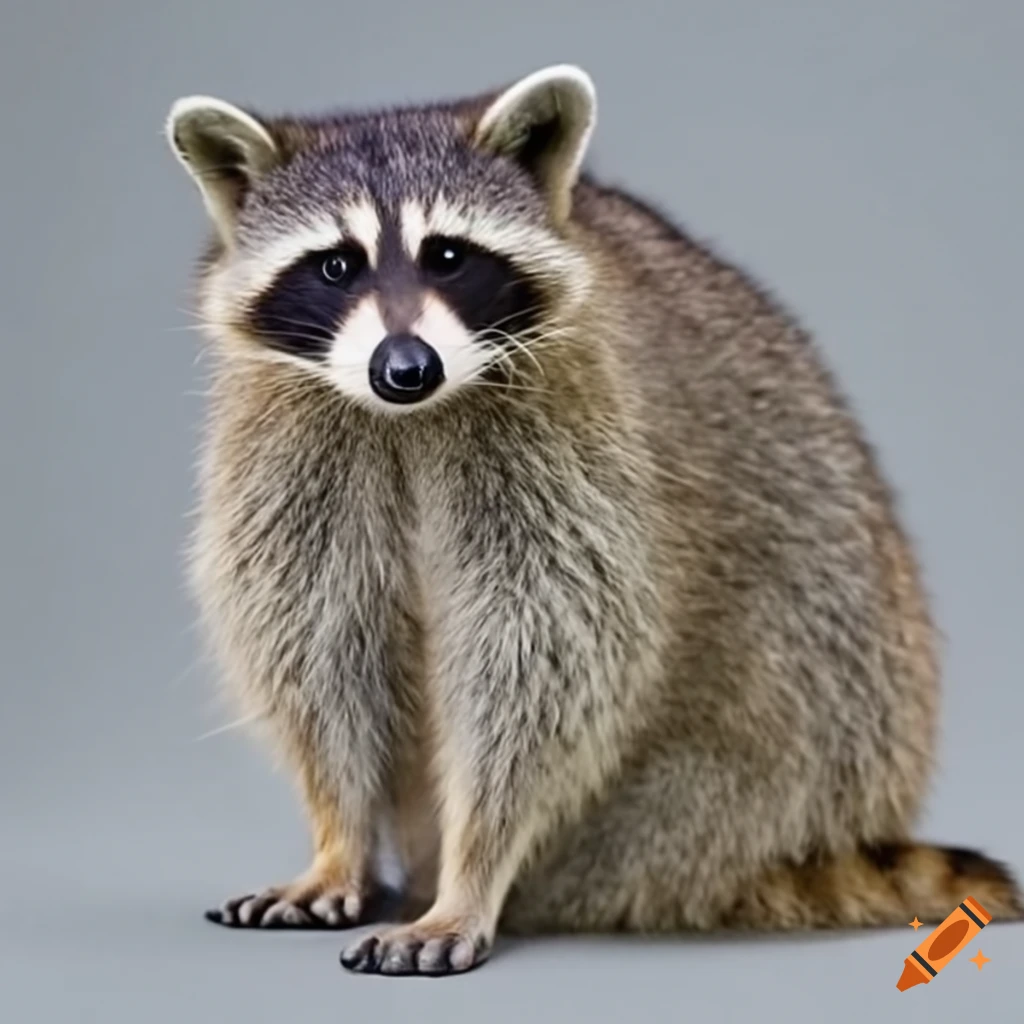 Raccoon color full-size