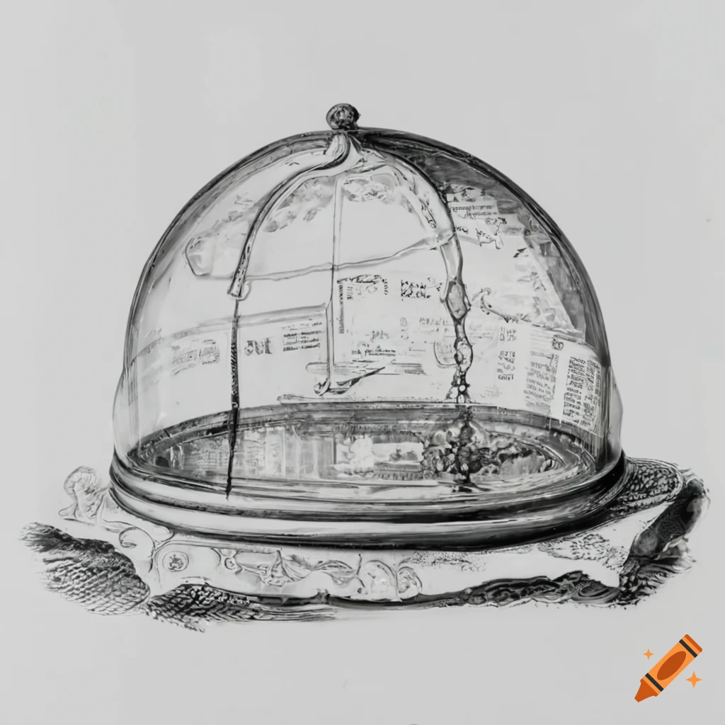 Antique Glass Dome Display From 1800s Newspaper Ad antique-glass-dome-display-from-1800s-newspaper-ad