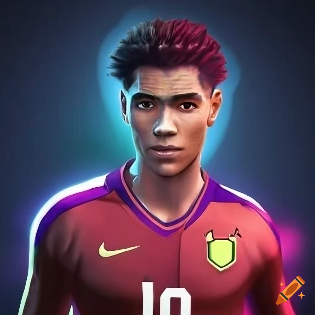 I want to create a unique avatar of a football player for my project ...
