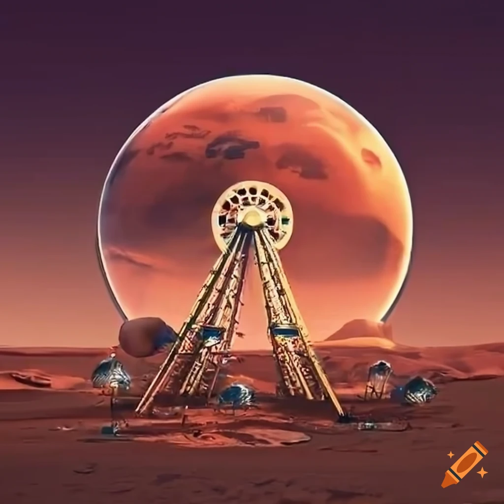 Amusement park on mars