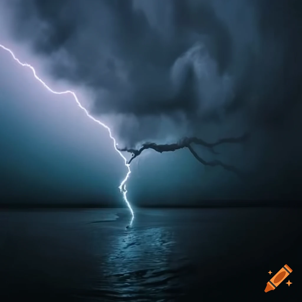 Dark storm on Craiyon