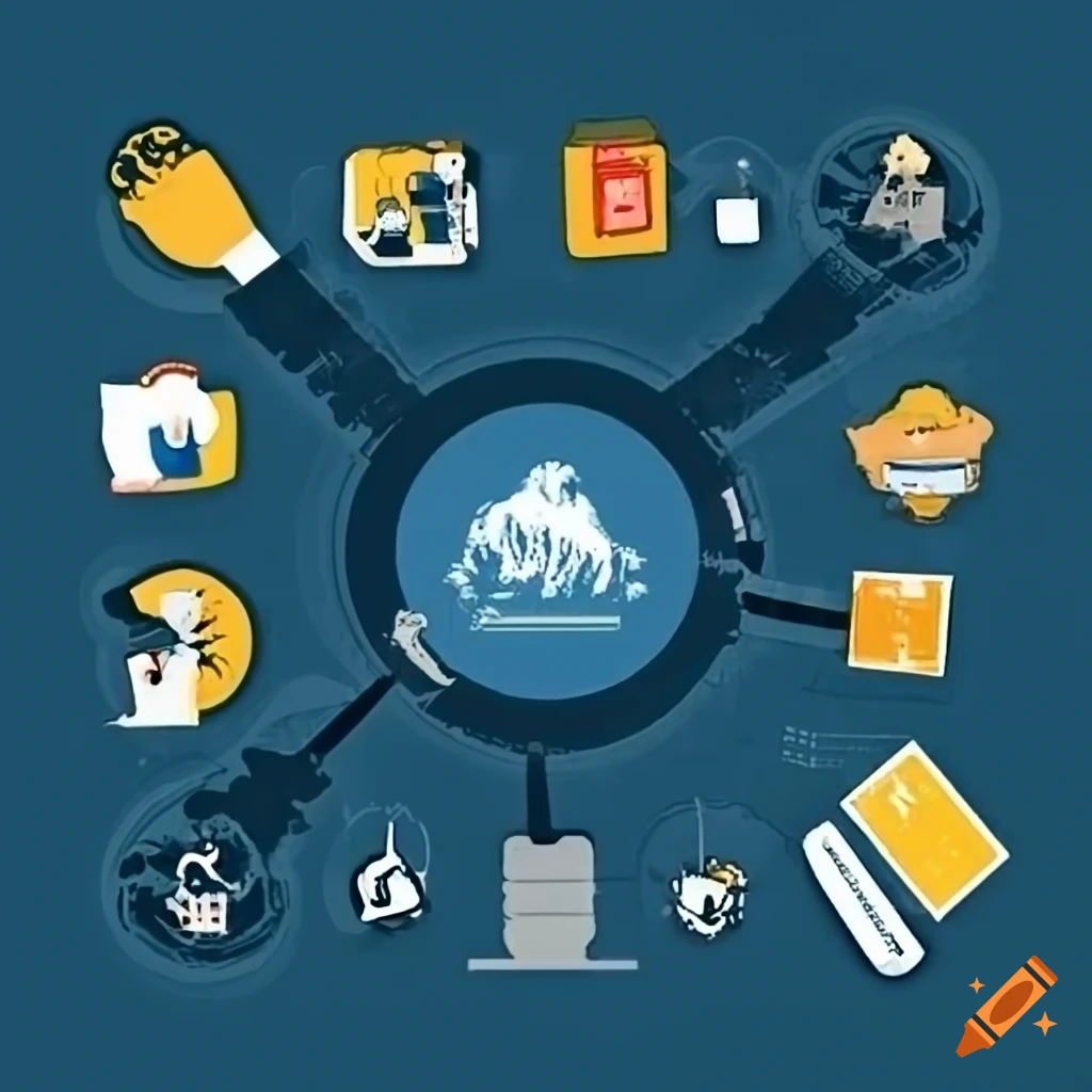 Infographic for disaster prevention and public safety awareness on Craiyon