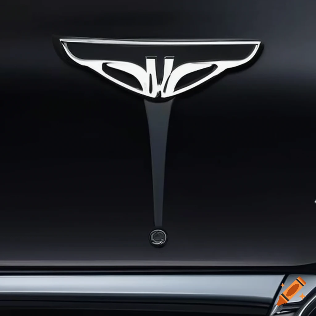 Unique car company logo that can connect to the spoiler when placed on ...