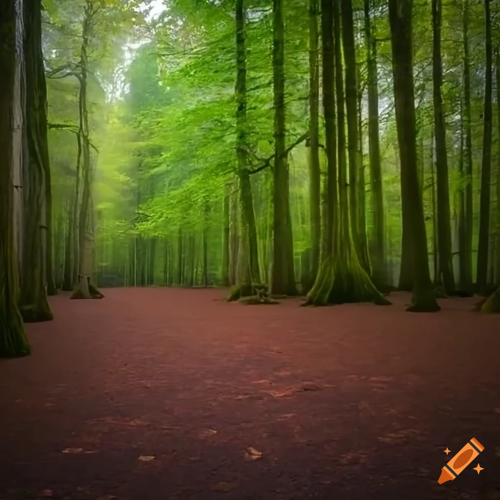 Holy forest on Craiyon
