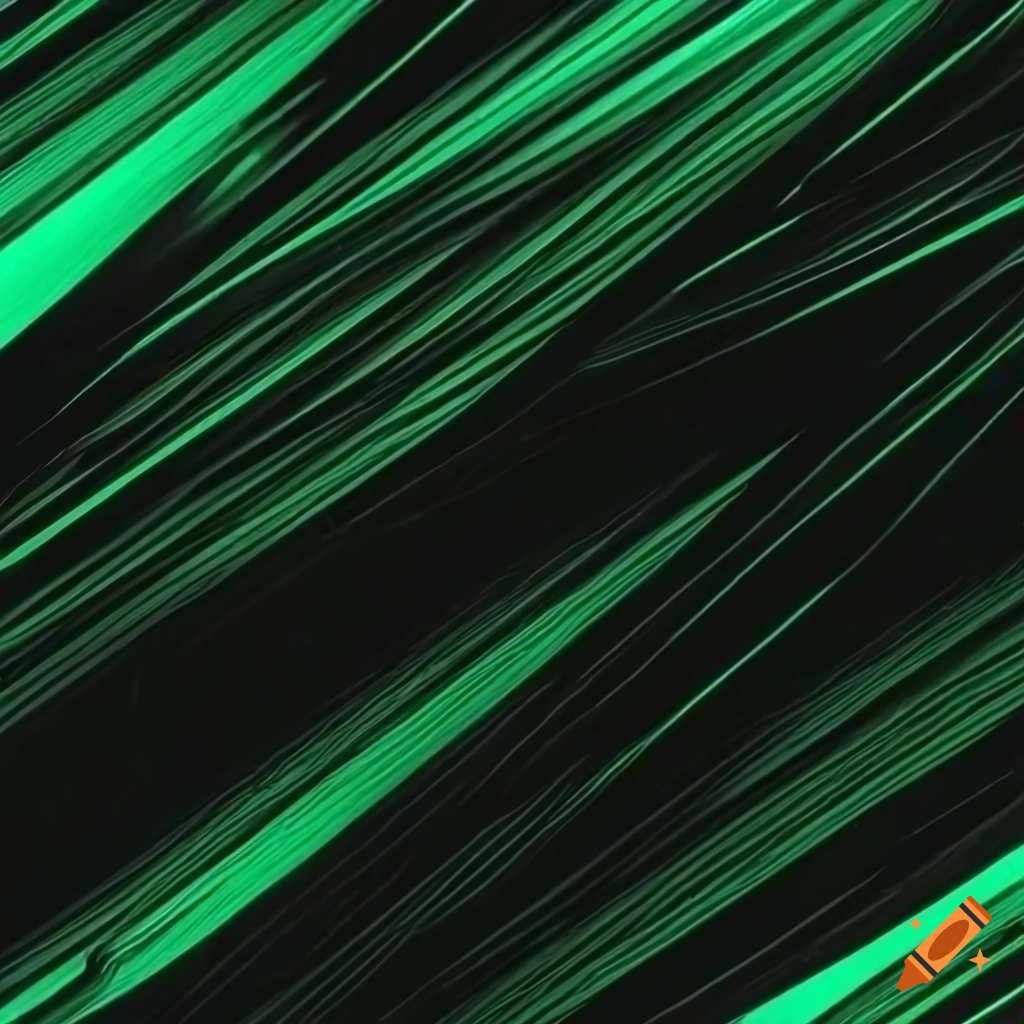 Abstract Green Lines