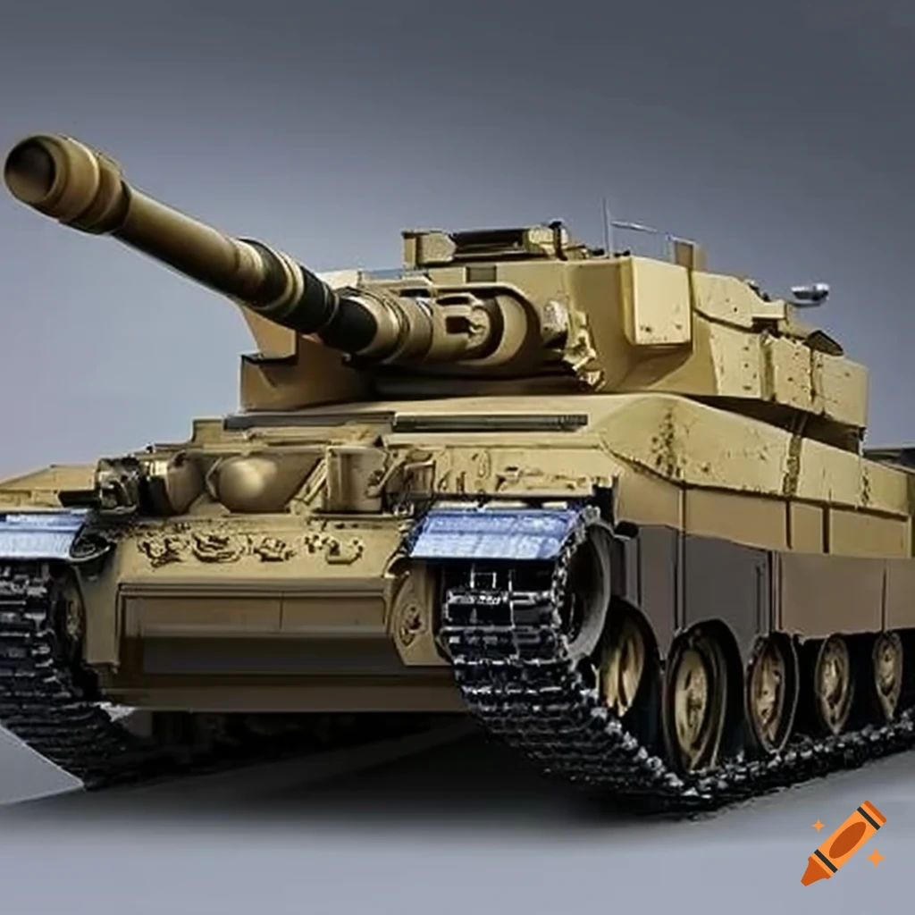 A high quality battle tank