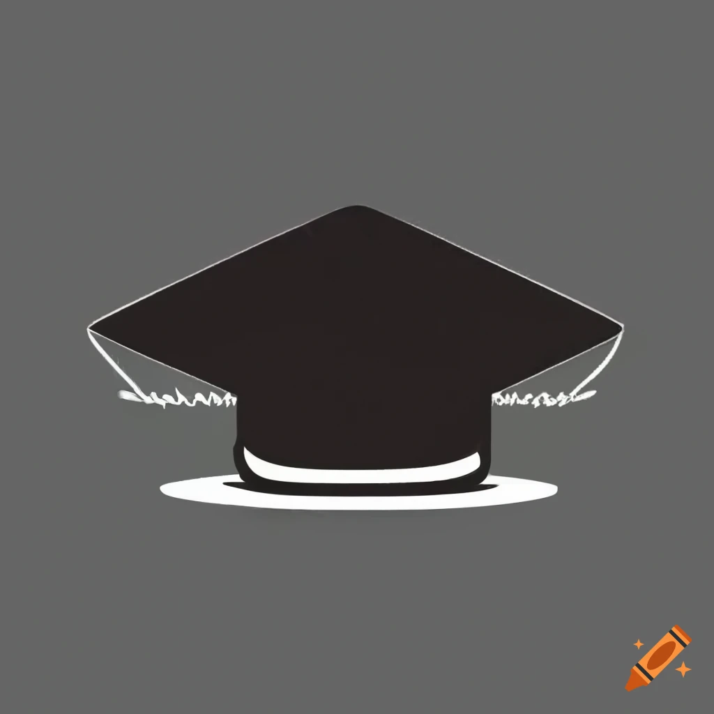 Graduation hat logo