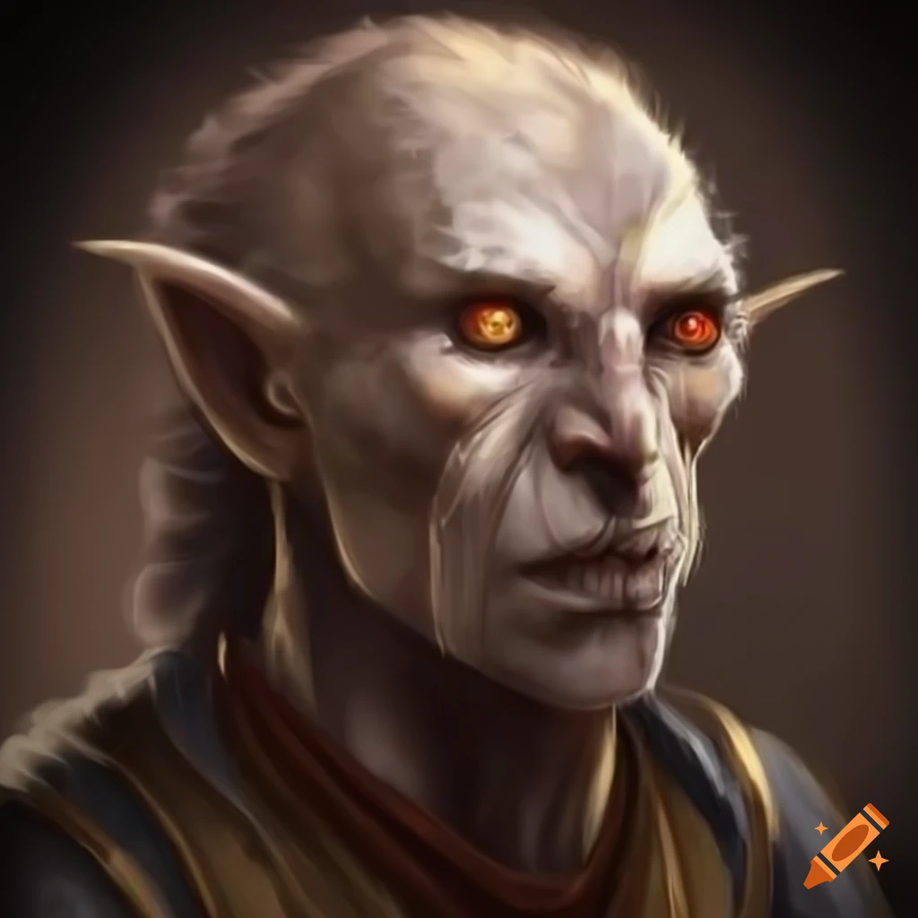 Character portrait, fantasy, humanoid species
