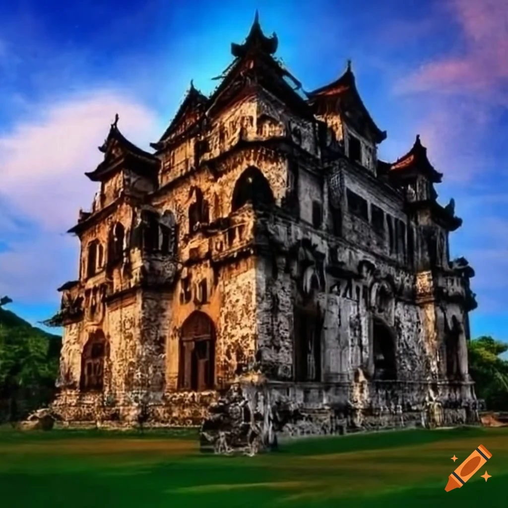 Philippine, katipunan, asian, medieval palace/castle on Craiyon