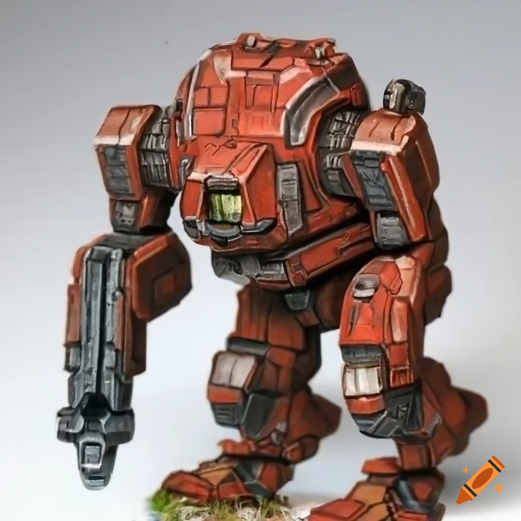 Battletech marauder on Craiyon