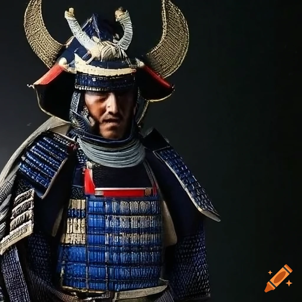 Photoself of samurai in the 1789