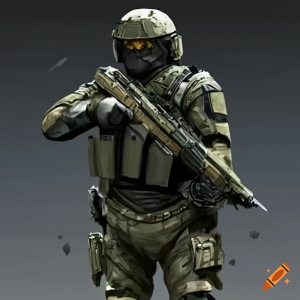 Modern armored infantry concept