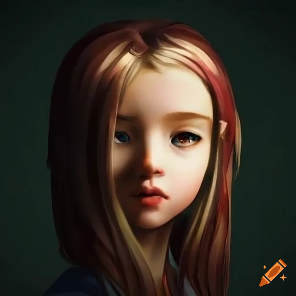 Girl On Craiyon