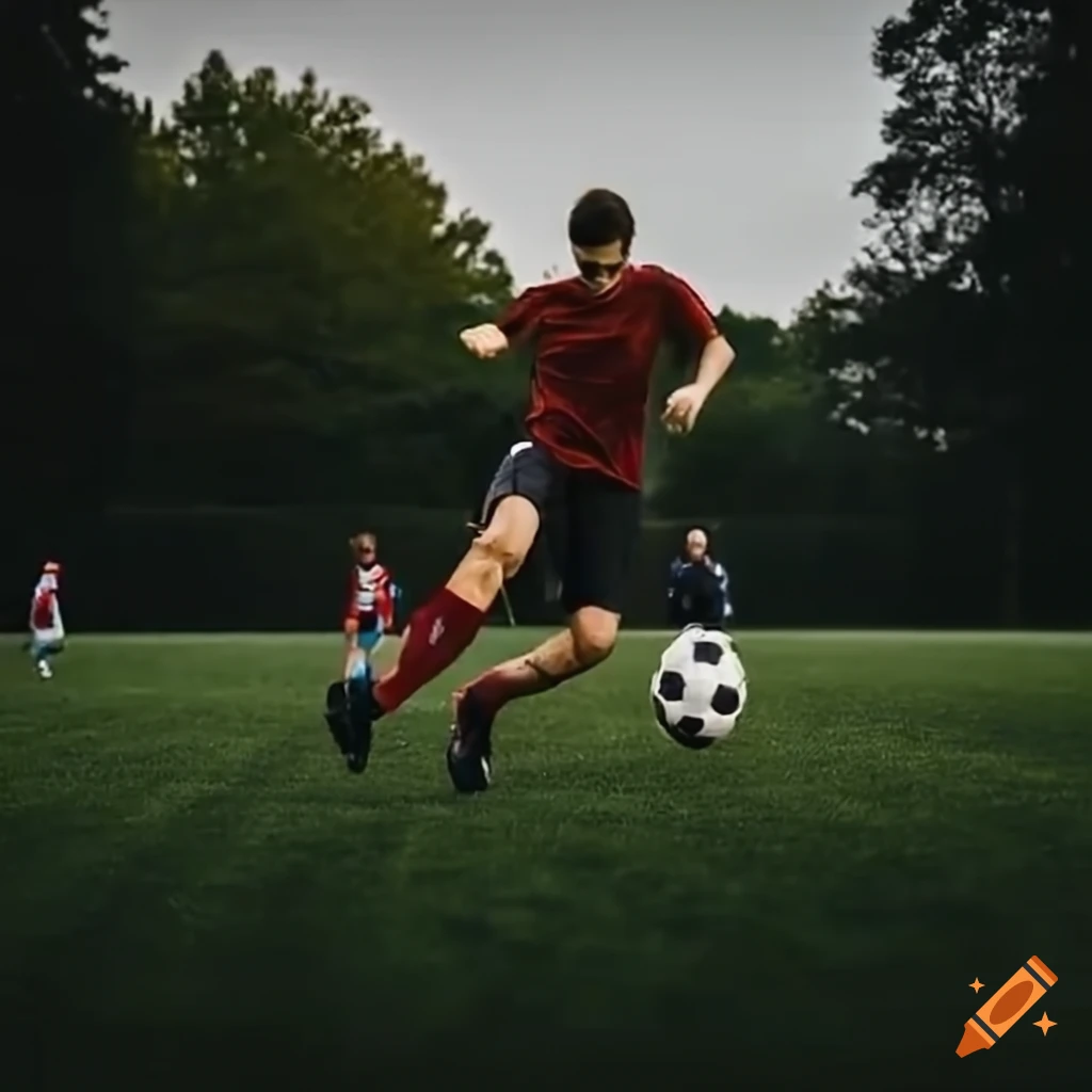 People playing soccer