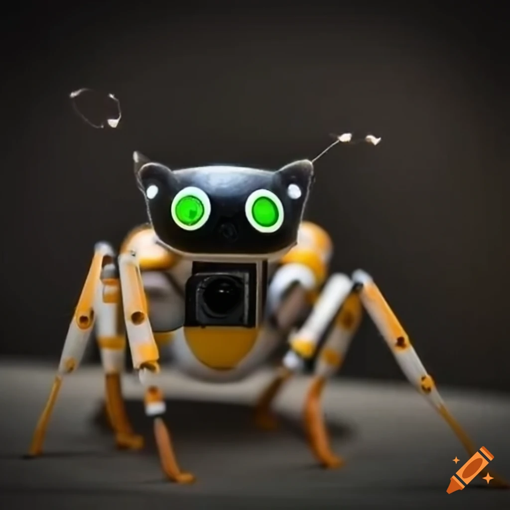 Cute insect robot