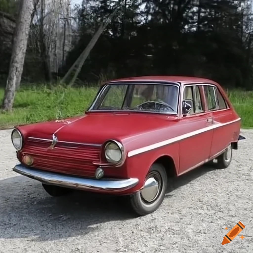 Soviet car on Craiyon