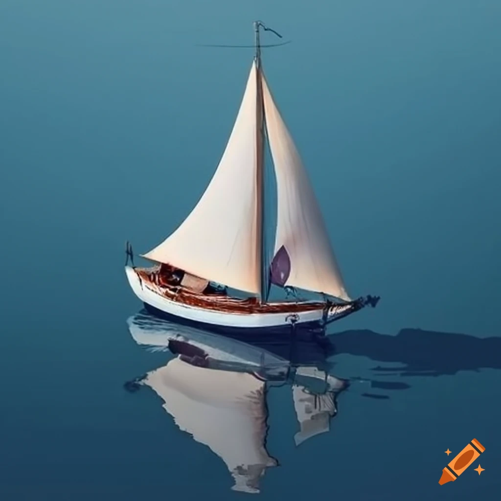 Sail boat on Craiyon