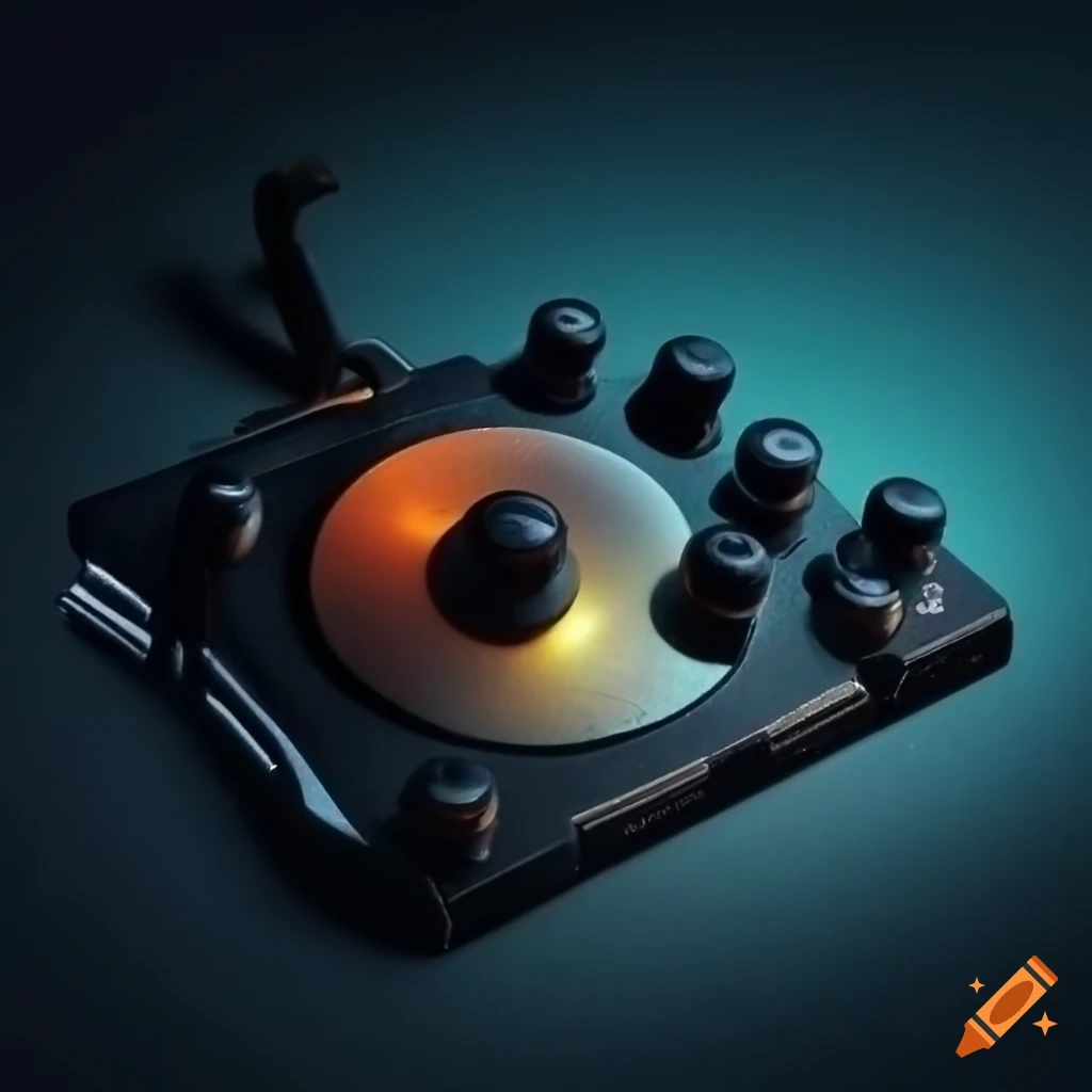 Gamelan drum machine, sequencer buttons similar to Roland TR-808 on Craiyon