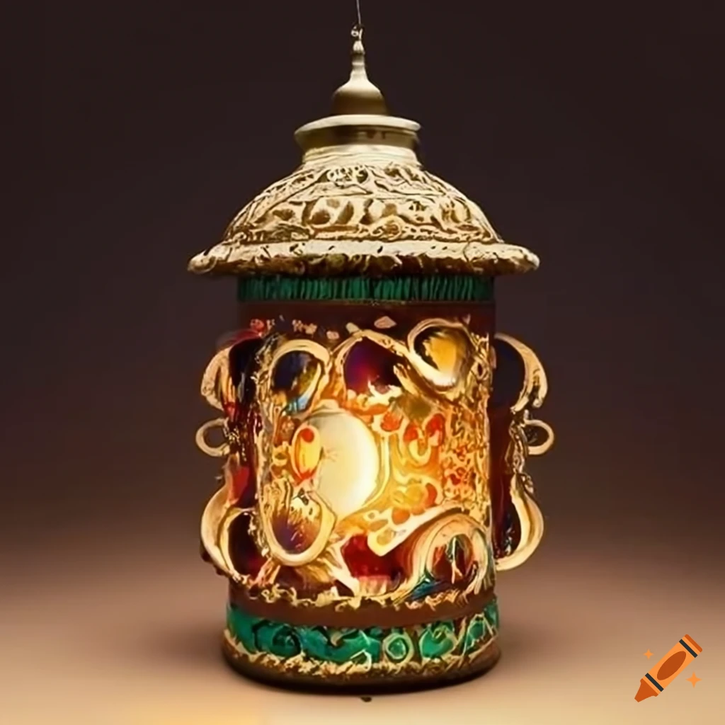 Russian-style hanging decorative lanterns