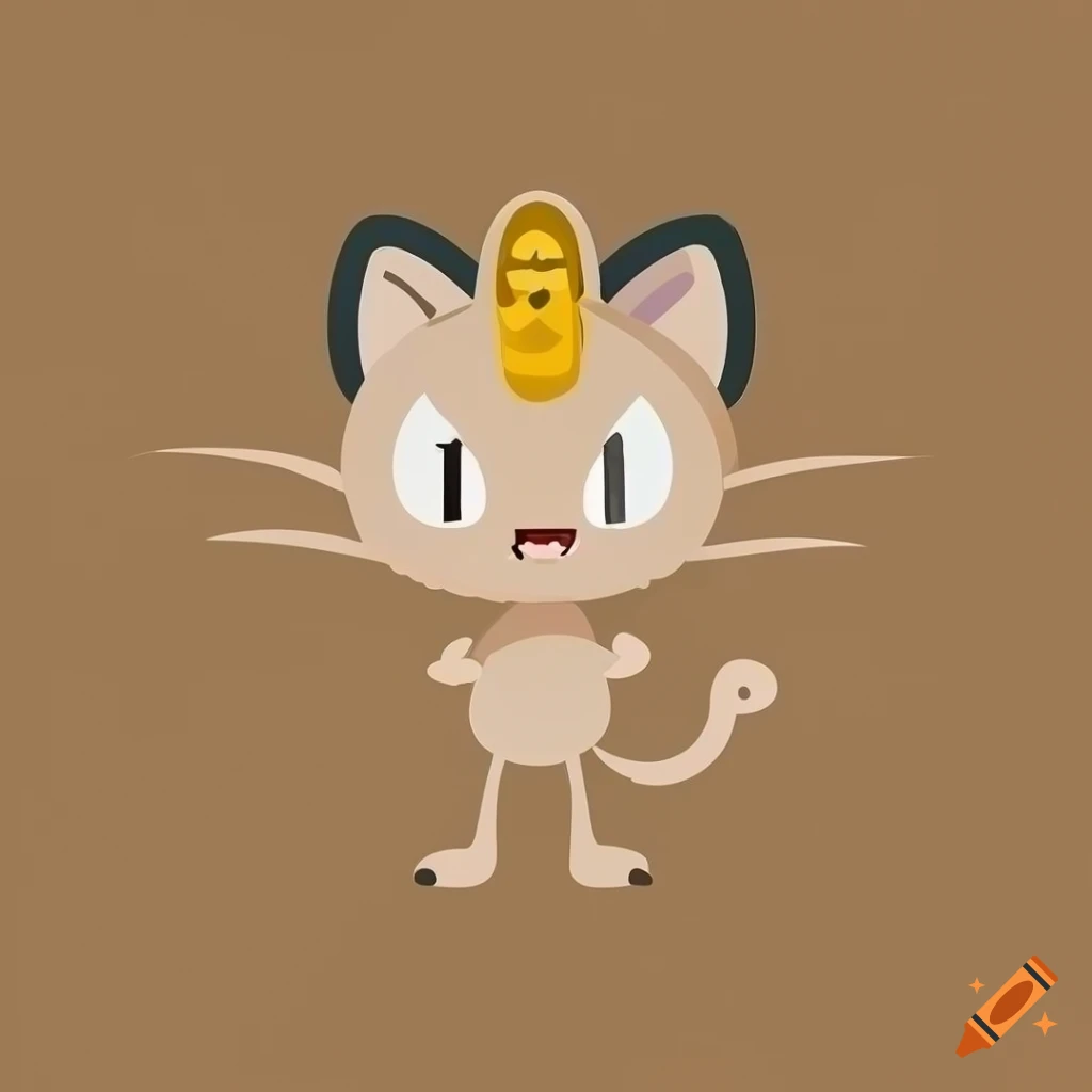 Digital, Pokémon, very vibrant, 2D, cartoon, iconography, minimalist ...