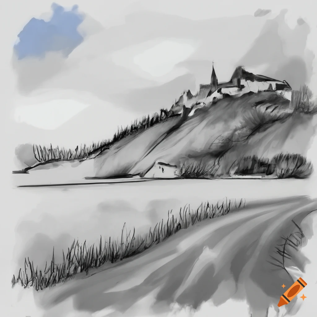Landscape in france on Craiyon