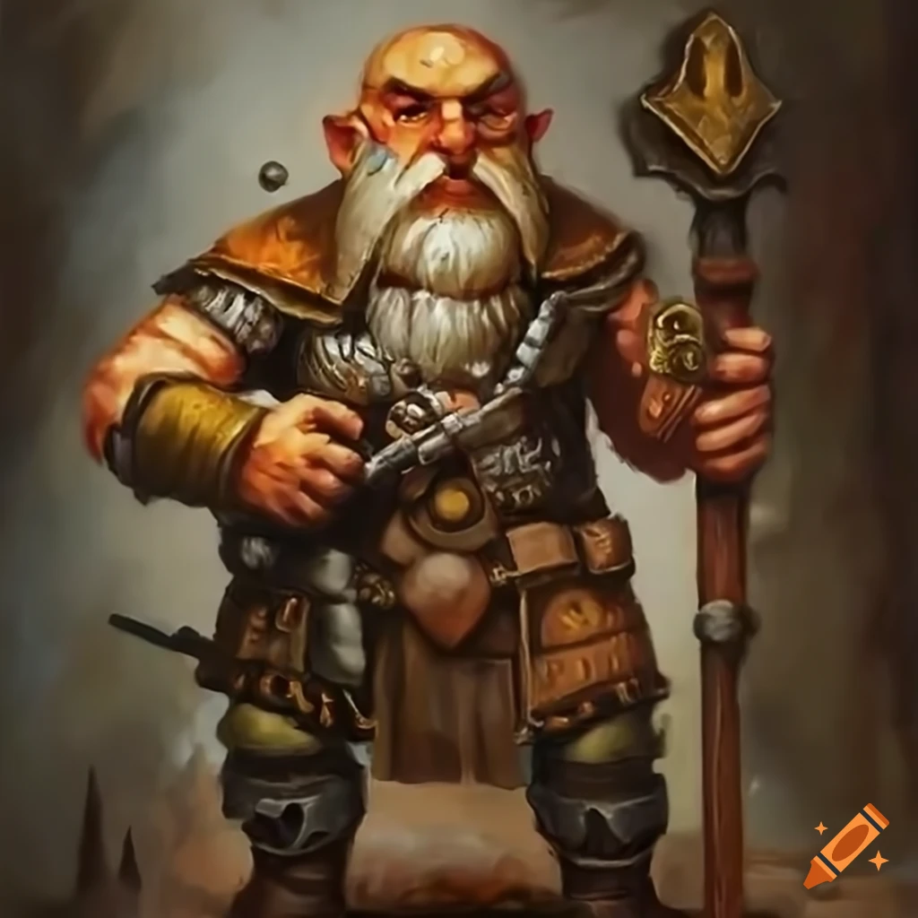Dwarf warrior military doctor