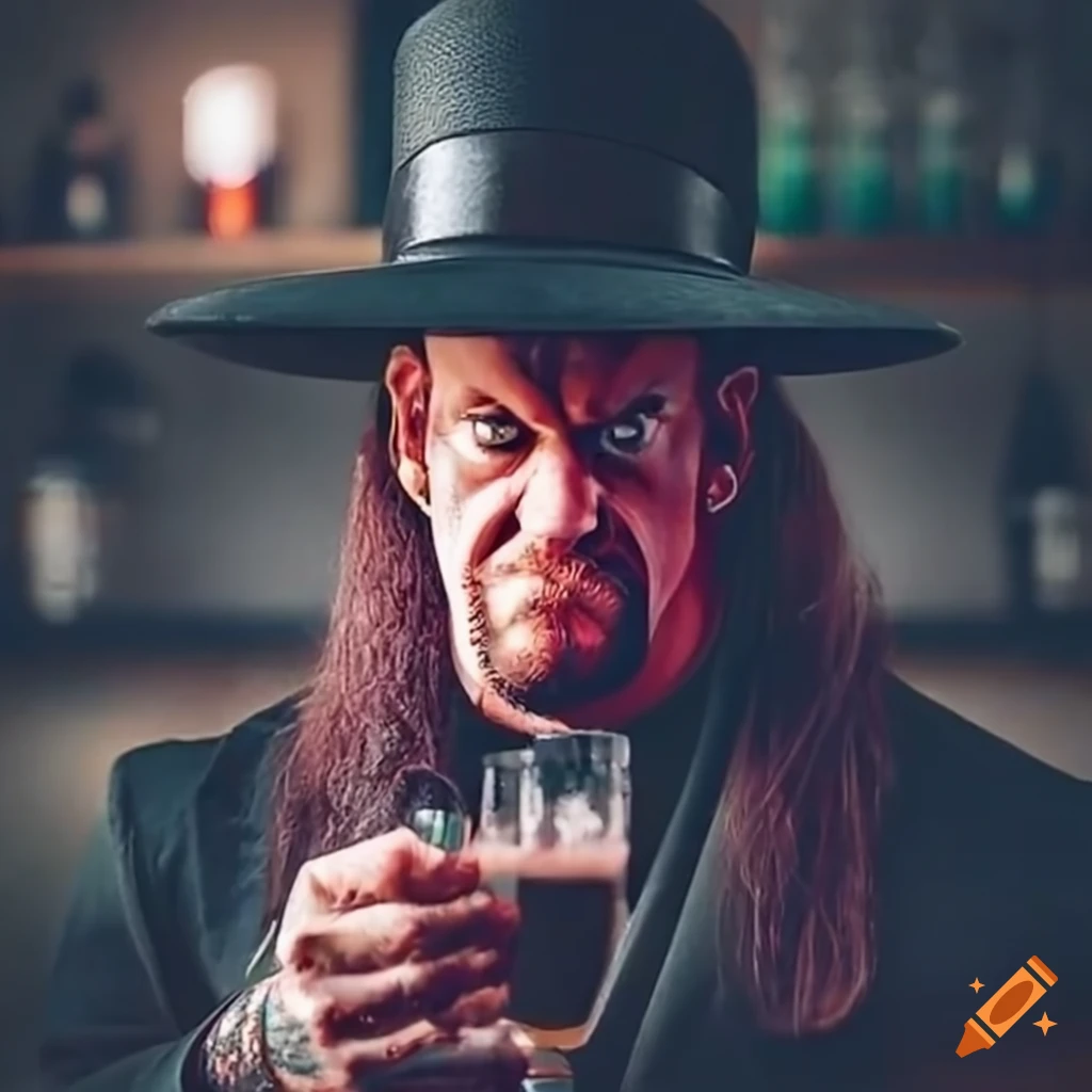 The undertaker as a bartender