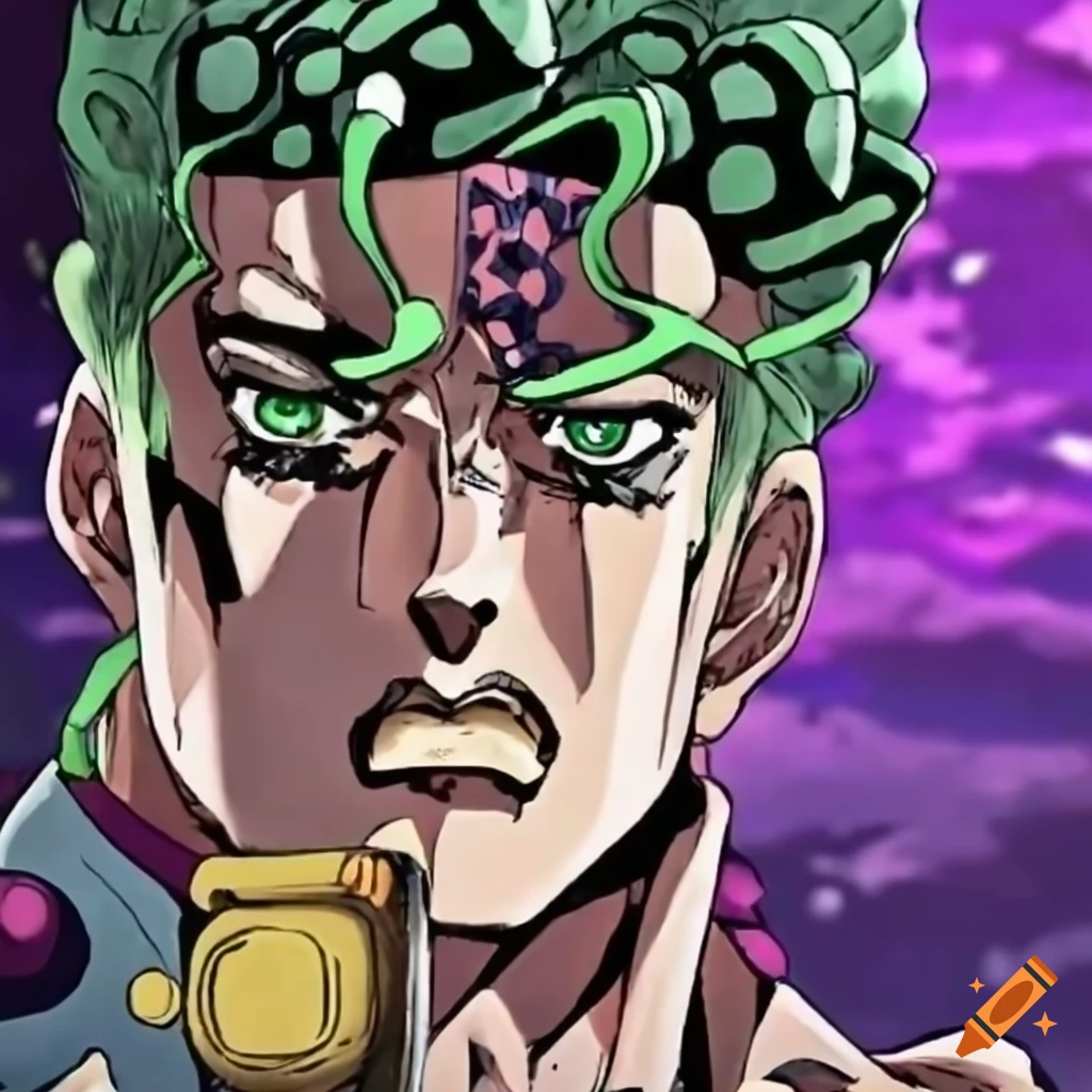 Papich in jojo's bizarre adventure style
