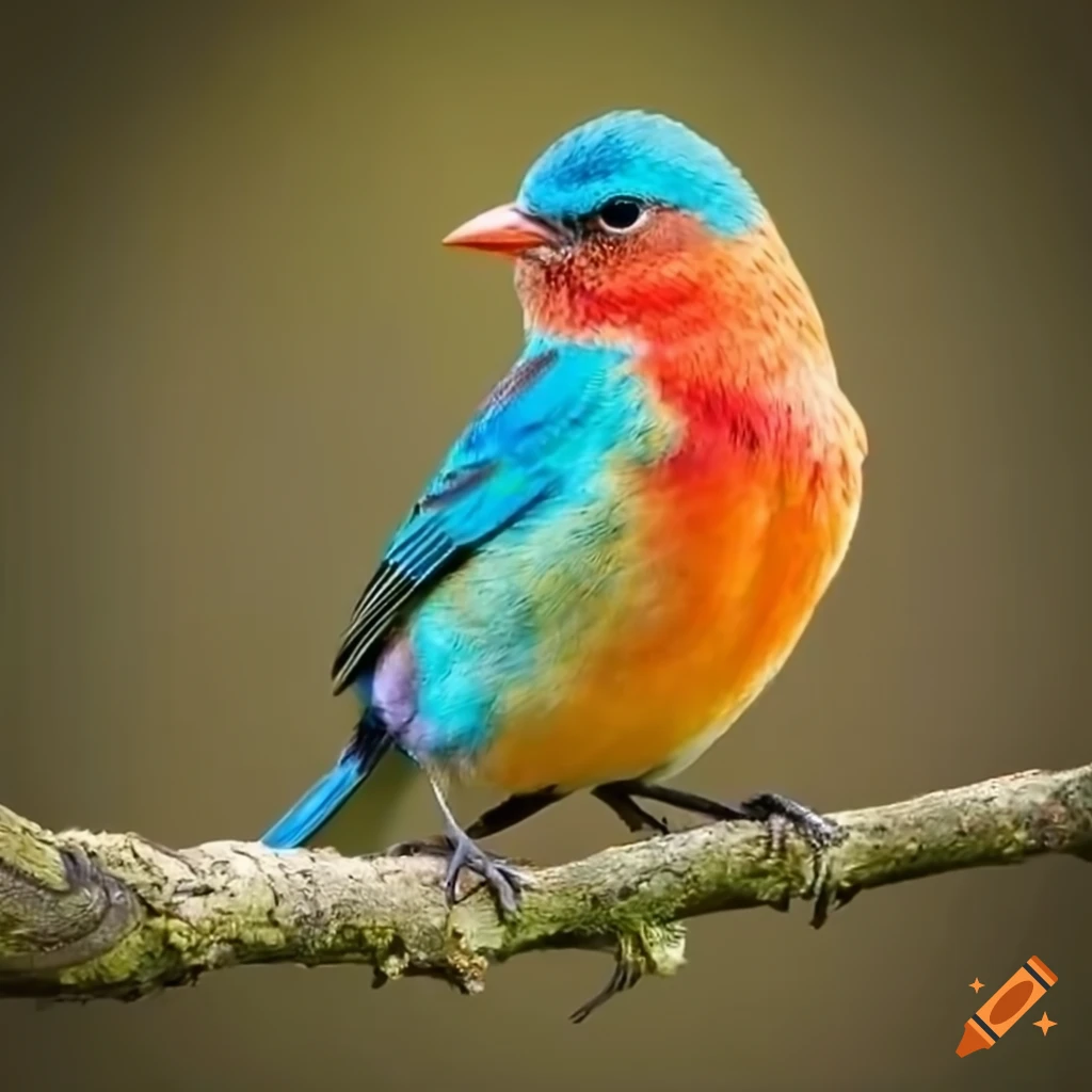 Small Colorful Birds