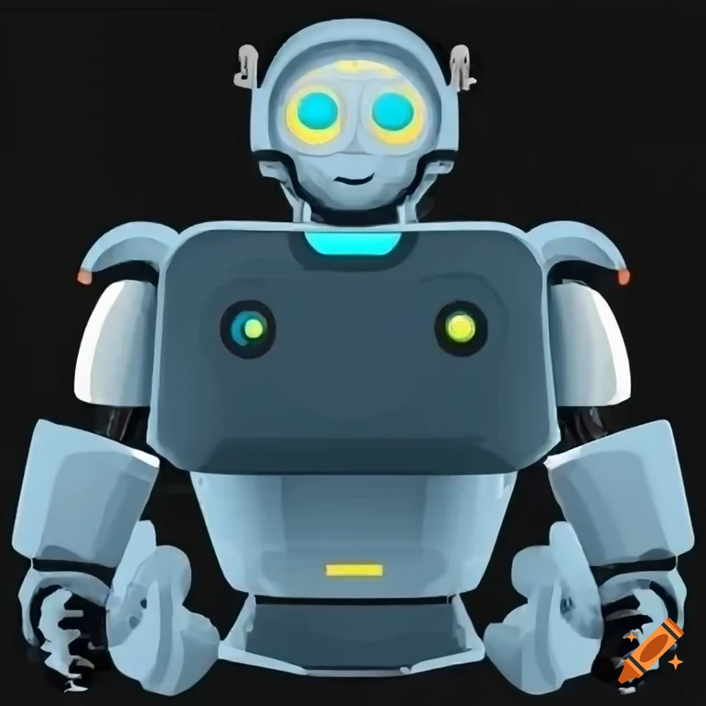 Robot avatar on Craiyon