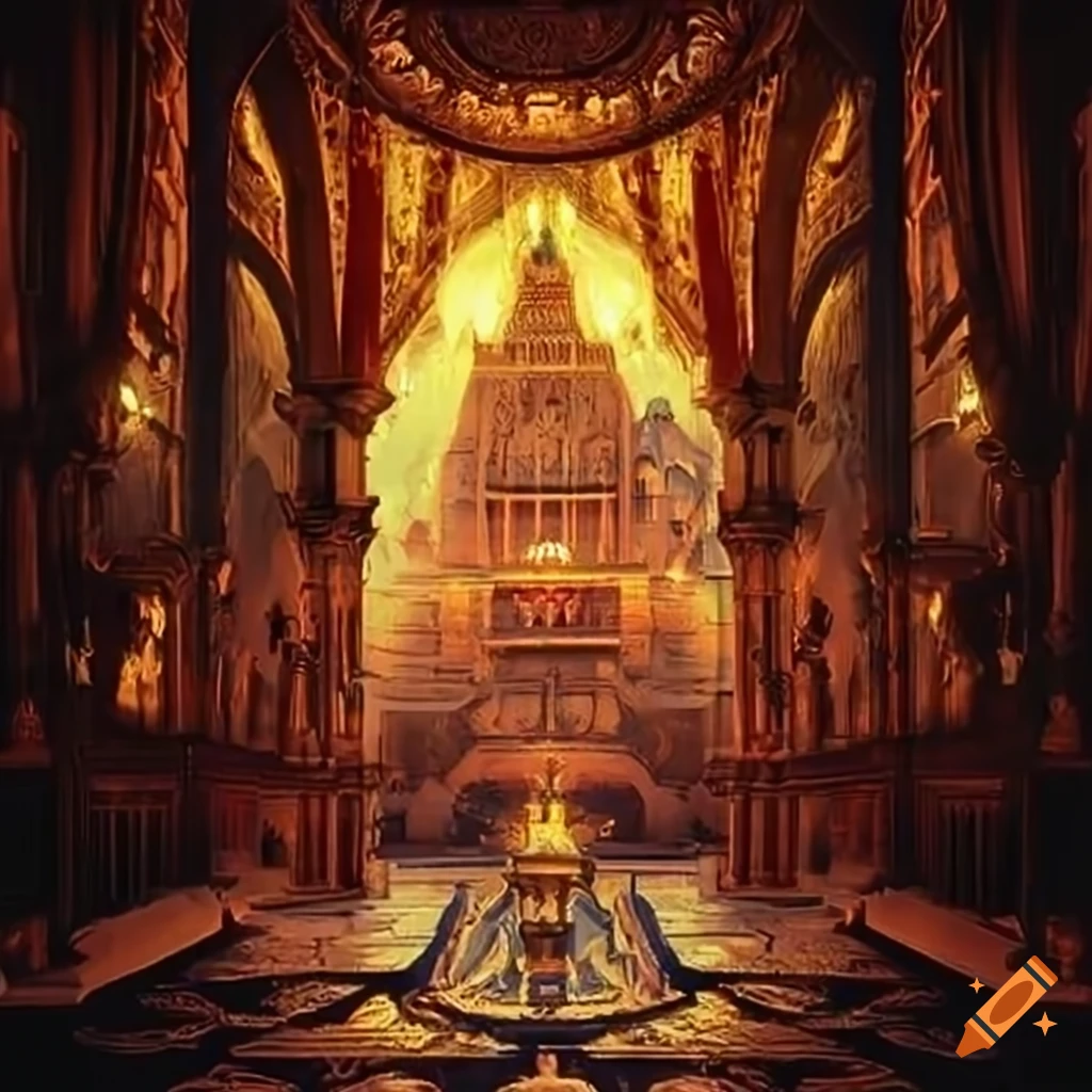 Magic palace on Craiyon