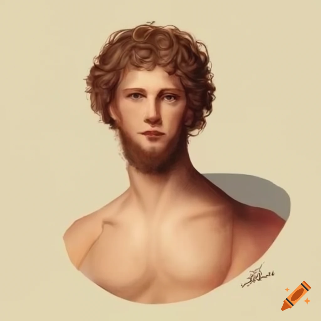 Dessine apollon monoligne