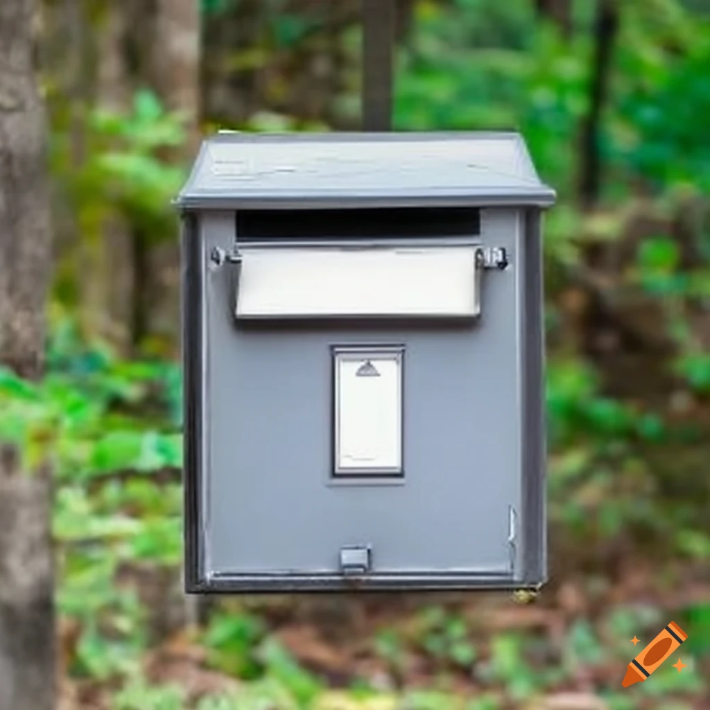 Empty mail box outside on Craiyon