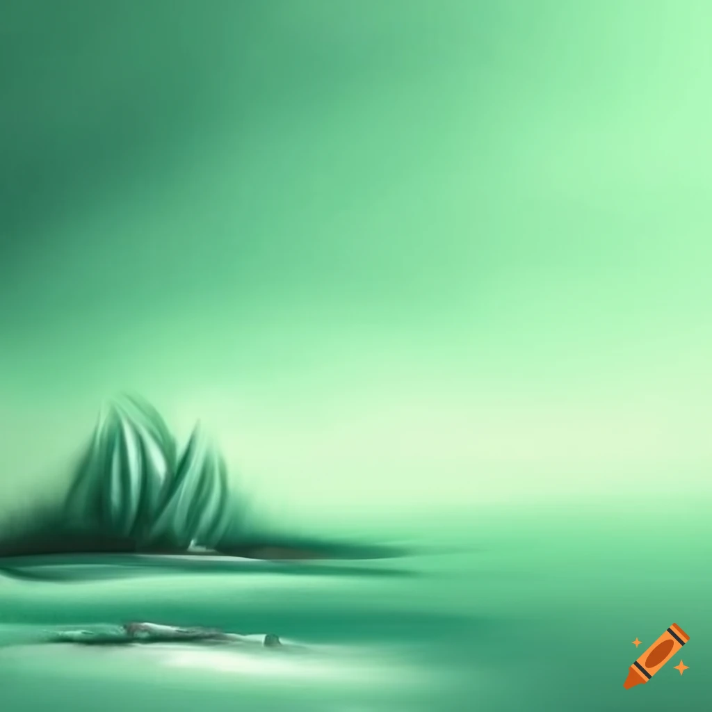 Light green calm wallpaper on Craiyon