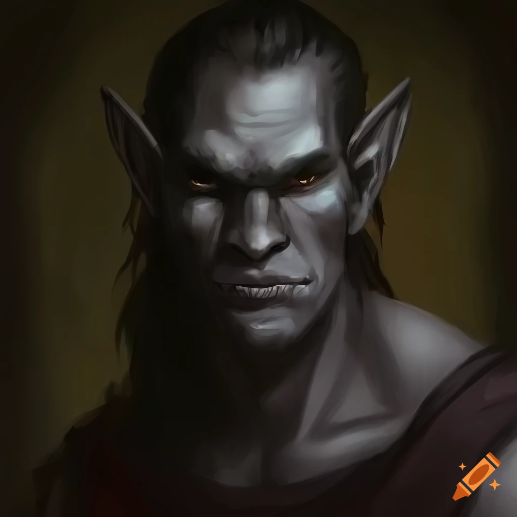 Half Orc Portrait