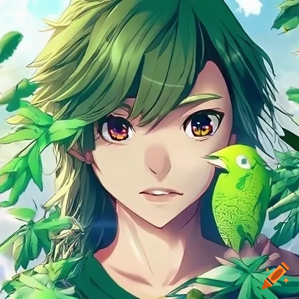 Environmental activist anime version on Craiyon