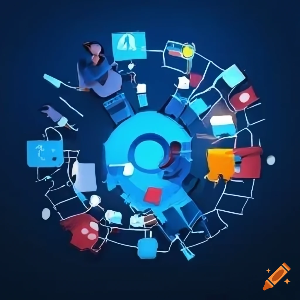 A team discussing technical implementation