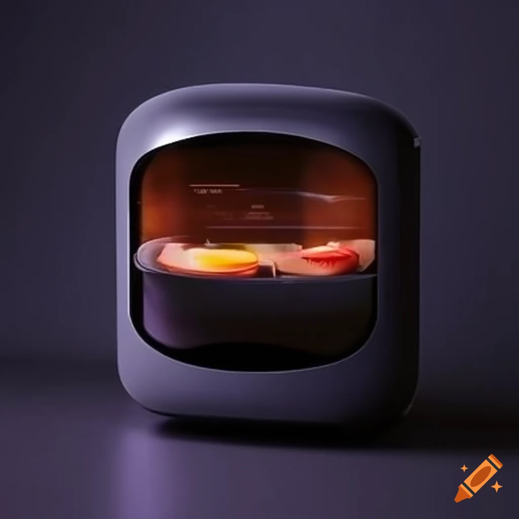 A futuristic portable microwave