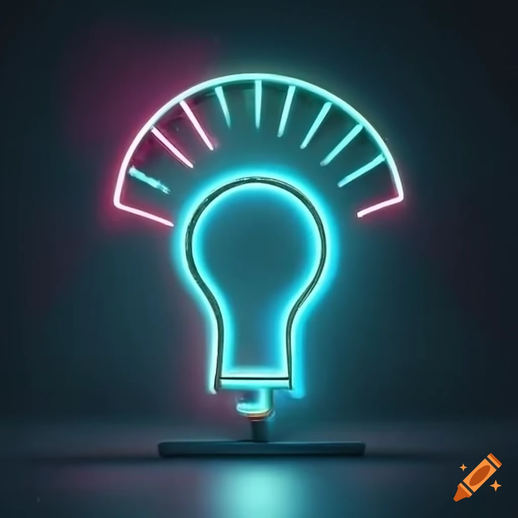 Innovation neon on Craiyon