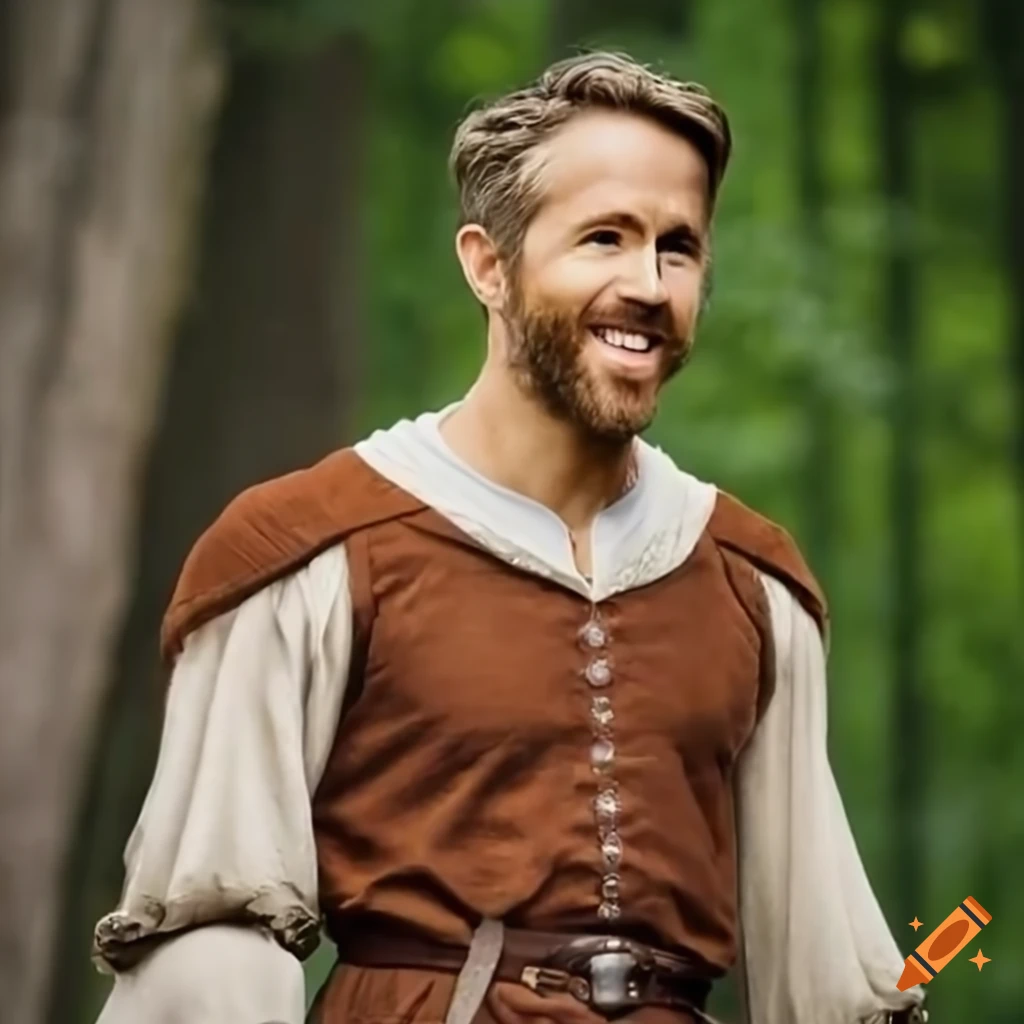 A handsome man who resembles Ryan Reynolds and has a fun-loving smile ...
