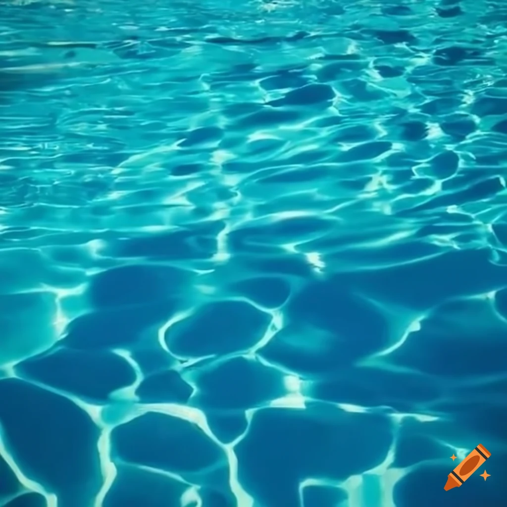 Outdoor swimming pool during summer no people on Craiyon