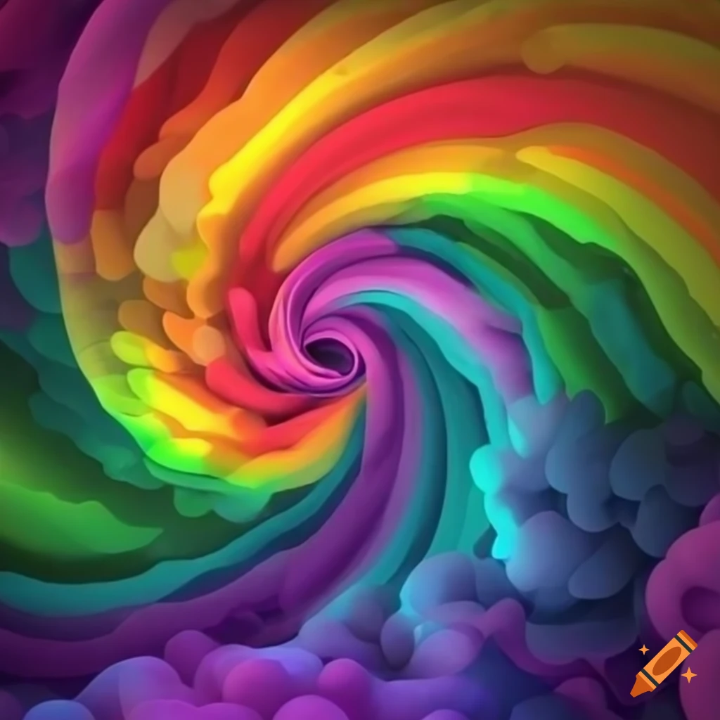 Rainbowcore on Craiyon