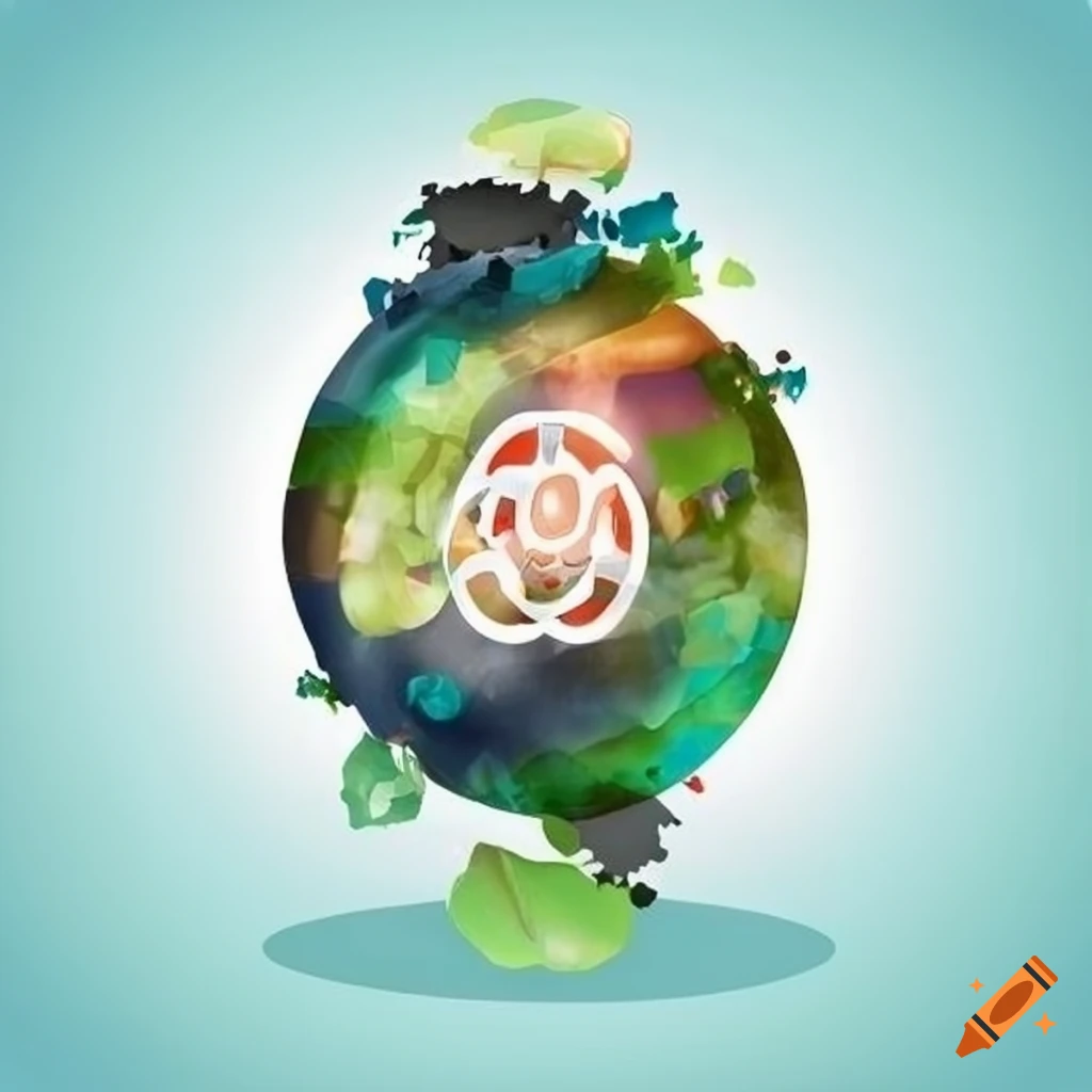 Waste management poster in new concepts style on Craiyon