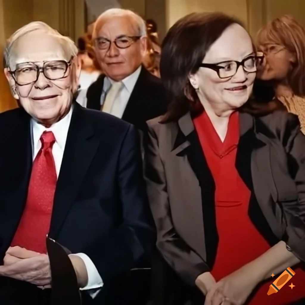 Warren buffet with other people